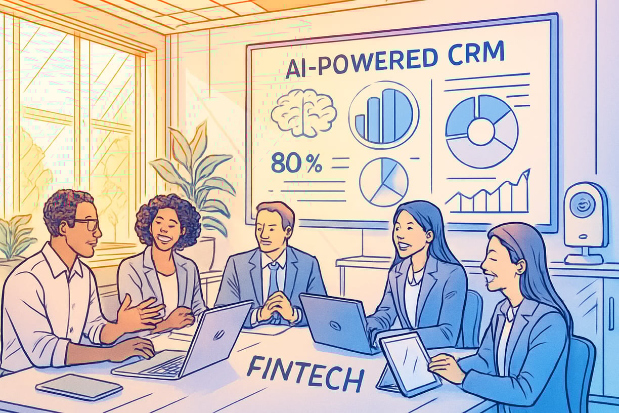 Why FinTechs Need an AI-Powered CRM (Yes, now)